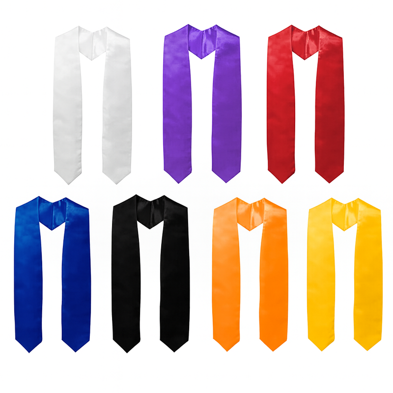 UNPRINTED - 60 inch Stole with Arrowpoint Tails