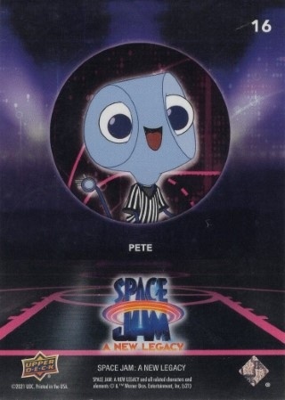 2021 Upper Deck Space Jam: A New Legacy - Blue #16 - Pete