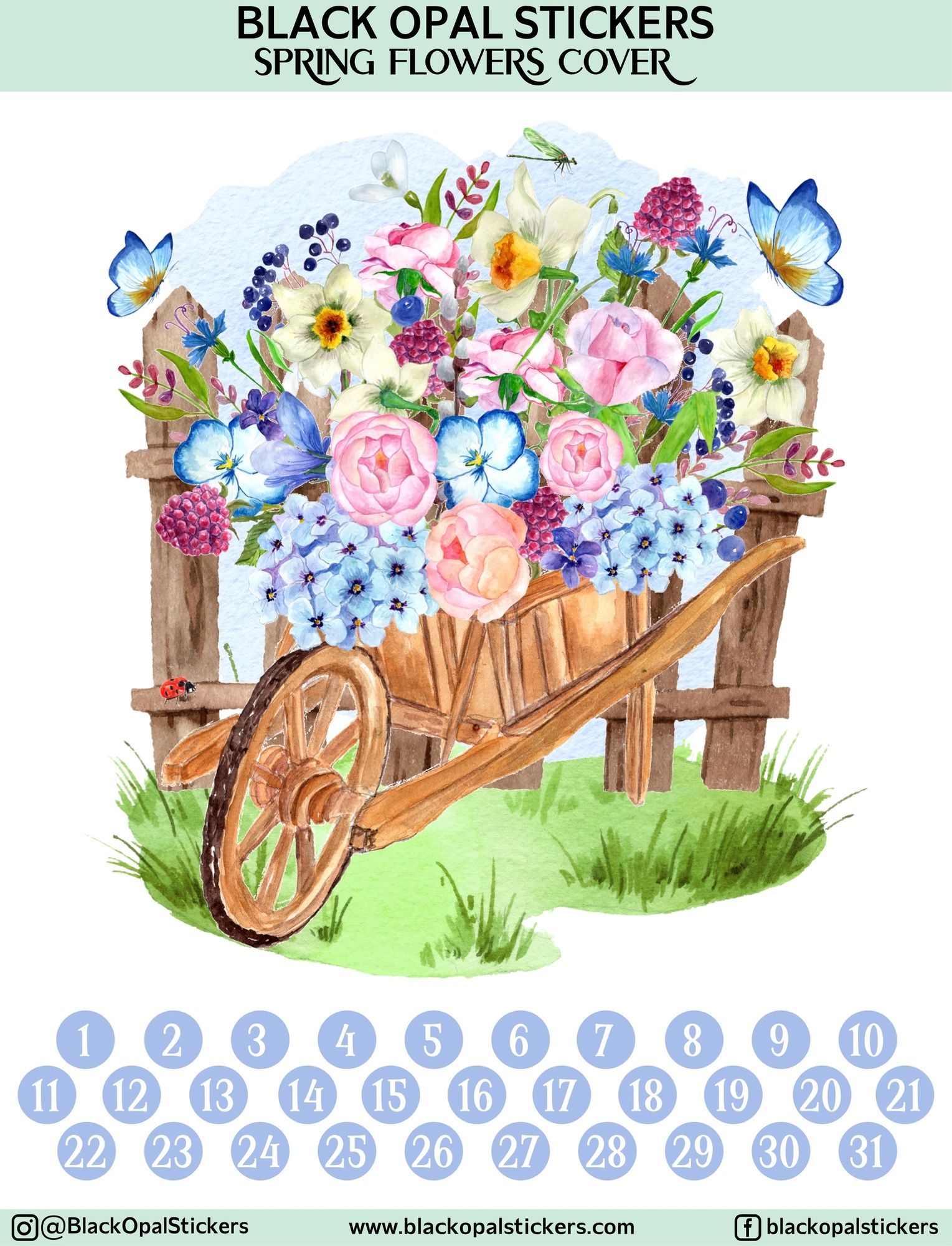 Spring Flowers Cover Page