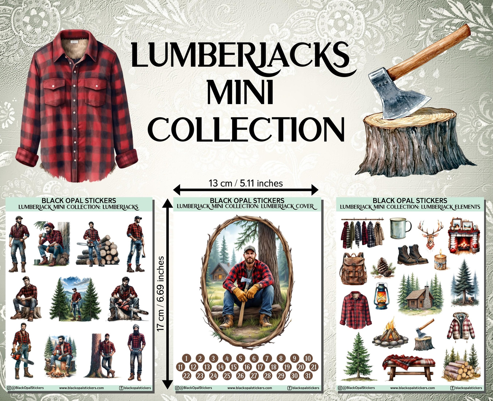 Lumberjack Mini Collection FULL SET