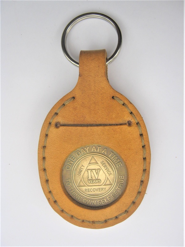 AA & NA Recovery Coin Keyring