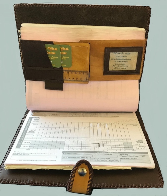 NHVR Truck logbook cover - brown