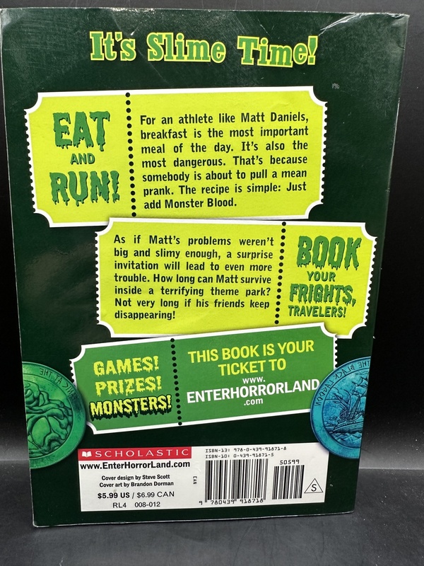 Monster Blood for Breakfast! - R. L. Stine (Goosebumps HorrorLand # 3)