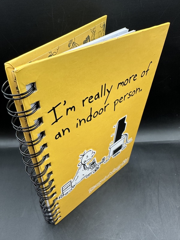 I'm Really More of an Indoor Person - Diary of a Wimpy Kid Notebook