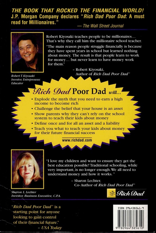 Rich Dad Poor Dad - Robert T. Kiyosaki & Sharon L. Letter C. P. A