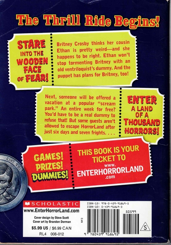 Revenge of the Living Dummy - R. L. Stine (Goosebumps HorrorLand # 1)