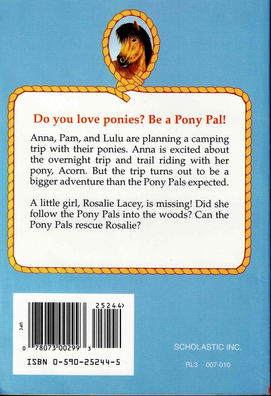 Pony to the Rescue - Jeanne Betancourt (Pony Pals # 5)
