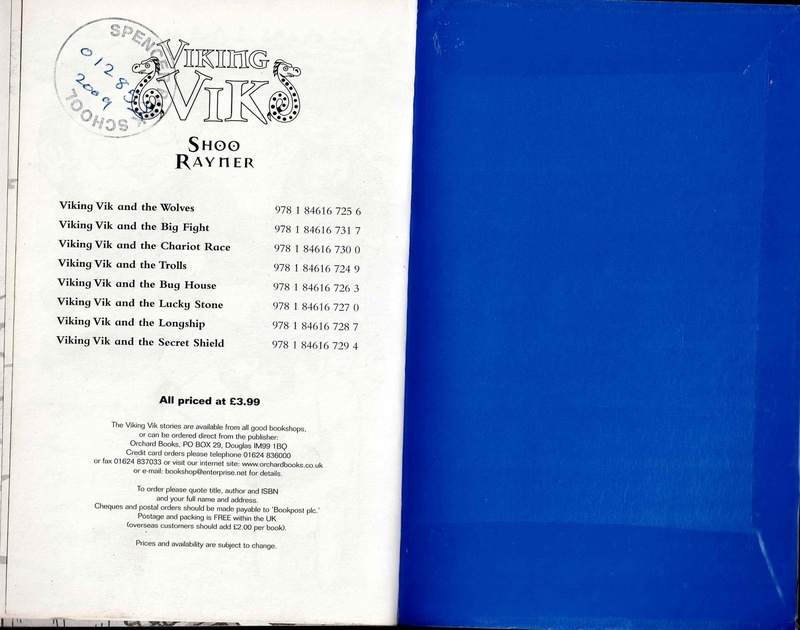 Viking Vik and the Lucky Stone - Shoo Rayner