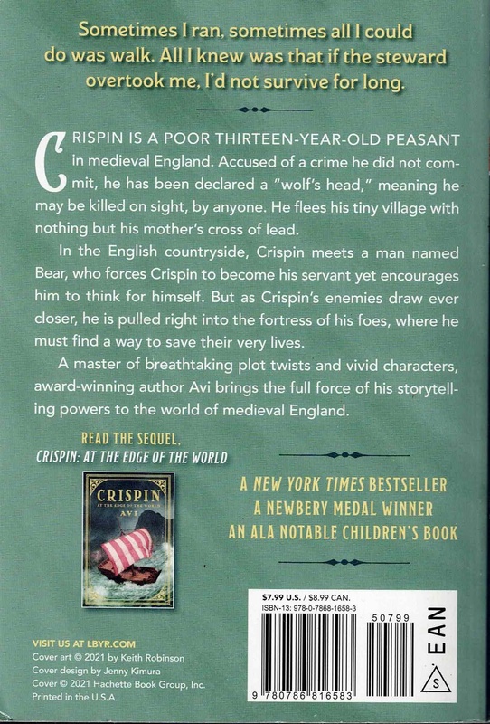Crispin The Cross of Lead - Avi