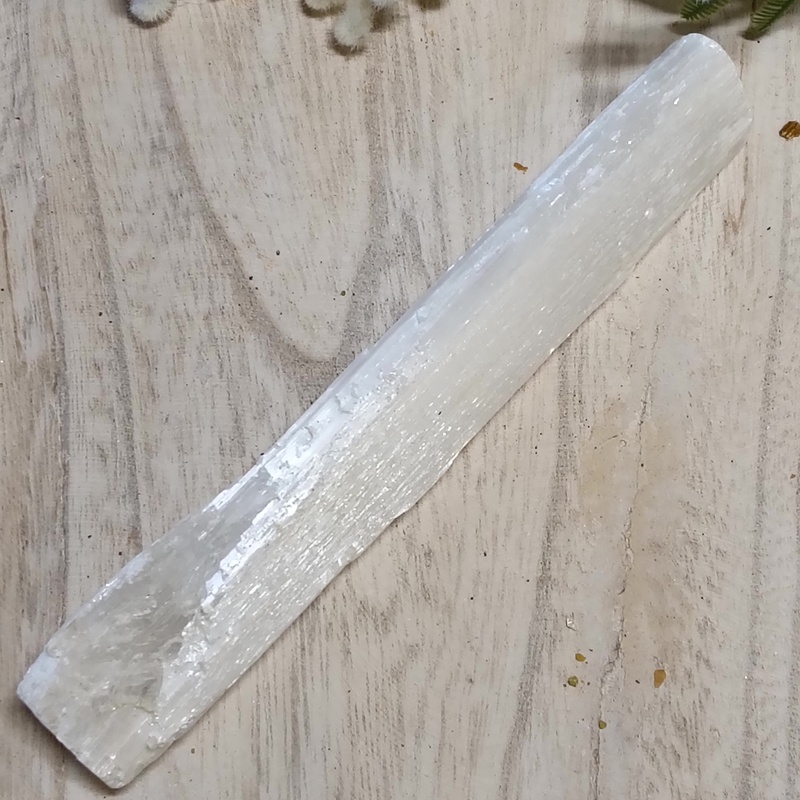 Large Raw Selenite Stick